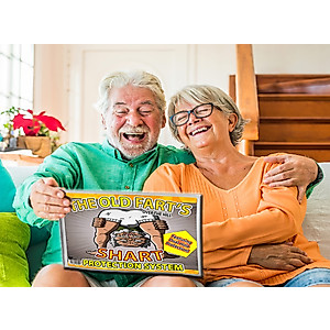 Old Farts Over The Hill Diaper - Shart Protection System Adult Diaper Gag Gift, Funny Over-The-Hill Prank Gift for Men, Disposable One Size Fits Most OSFM OTH