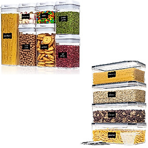 Vtopmart Food Storage Container Set and Spaghetti Container