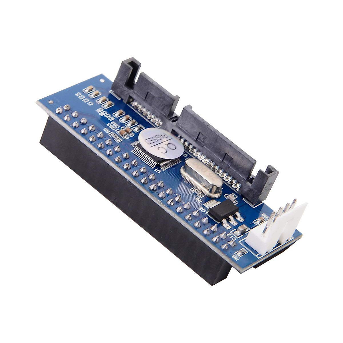 Cablecc IDE/PATA 40Pin Disk to SATA Female Converter Adapter PCBA for Desktop & 3.5" Hard Disk Drive