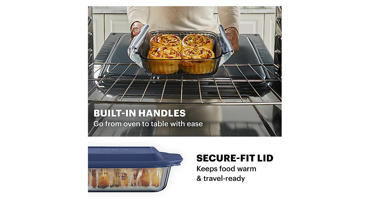 Buy Pyrex Colors 8"x8" Baking Dish - BPA-Free & Stylish