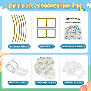 Fomcet 8FT Large Gold Round Backdrop Stand Metal Circle Wedding Balloon Floral Flower Arch Frame for Anniversary Birthday Party Valentine Ceremony Wedding Decorations Thickend Square Tubes