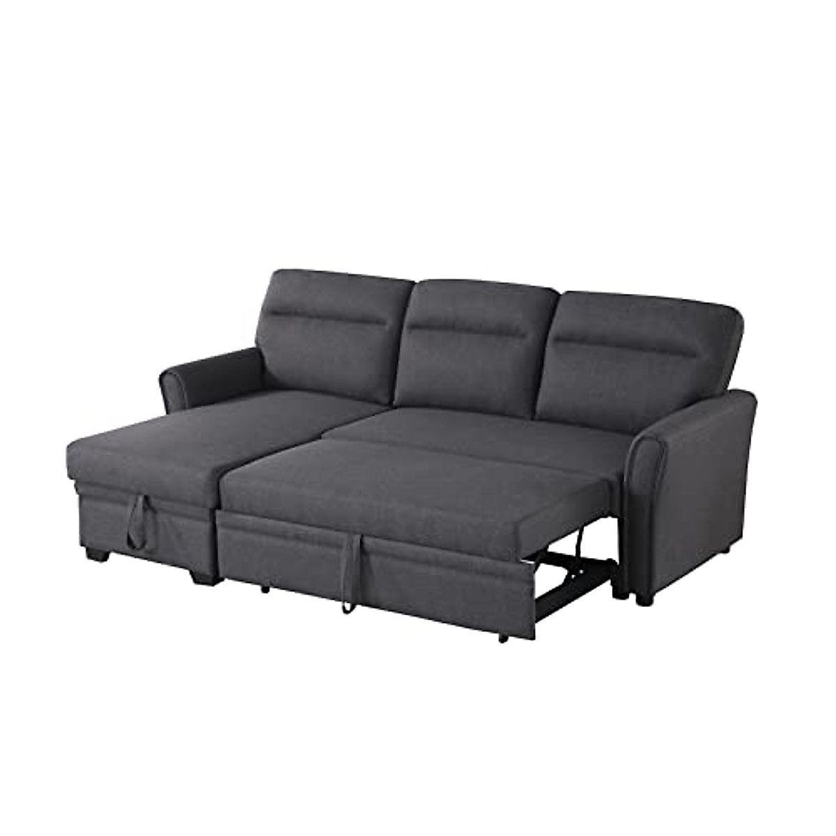 Devion Furniture Edward Sofabed, Dark Gray