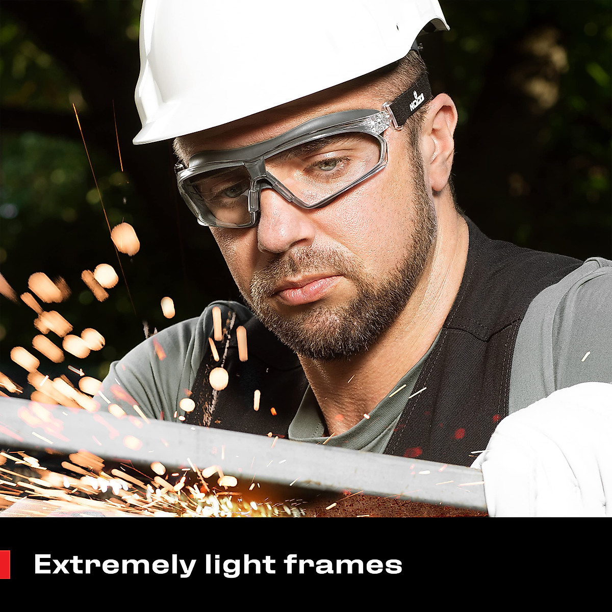 NoCry Anti Fog Safety Goggles for Women with Premium Anti Scratch Coating; ANSI Z87 Certified Chemistry Goggles, Protective Goggles with Adjustable Headband — Perfect Dust Goggles and Science Goggles