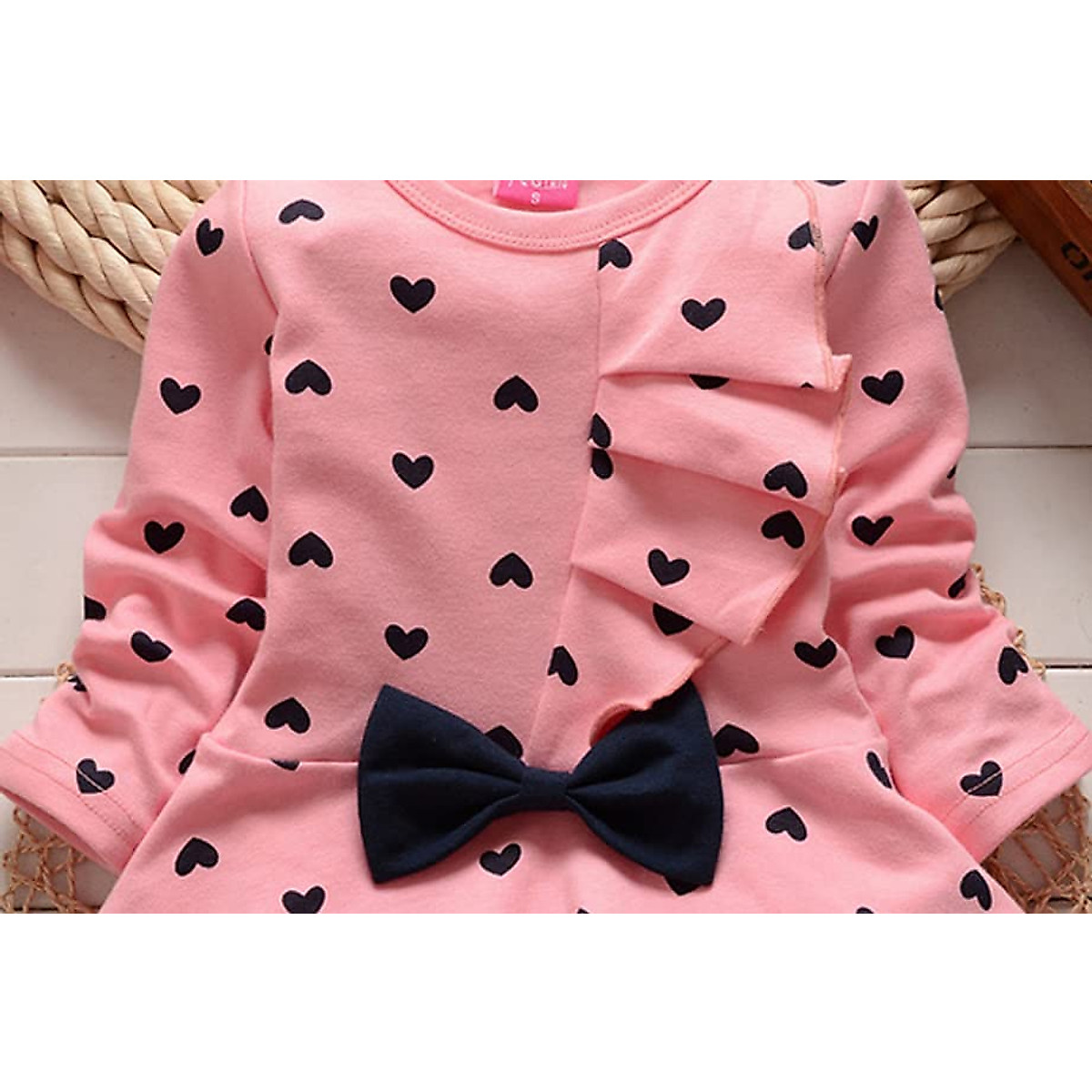 Cabucale Little Girls Long Sleeve Pant Set Top and Leggings Set Baby Clothing Set Kids Toddler Children Tops Outfits