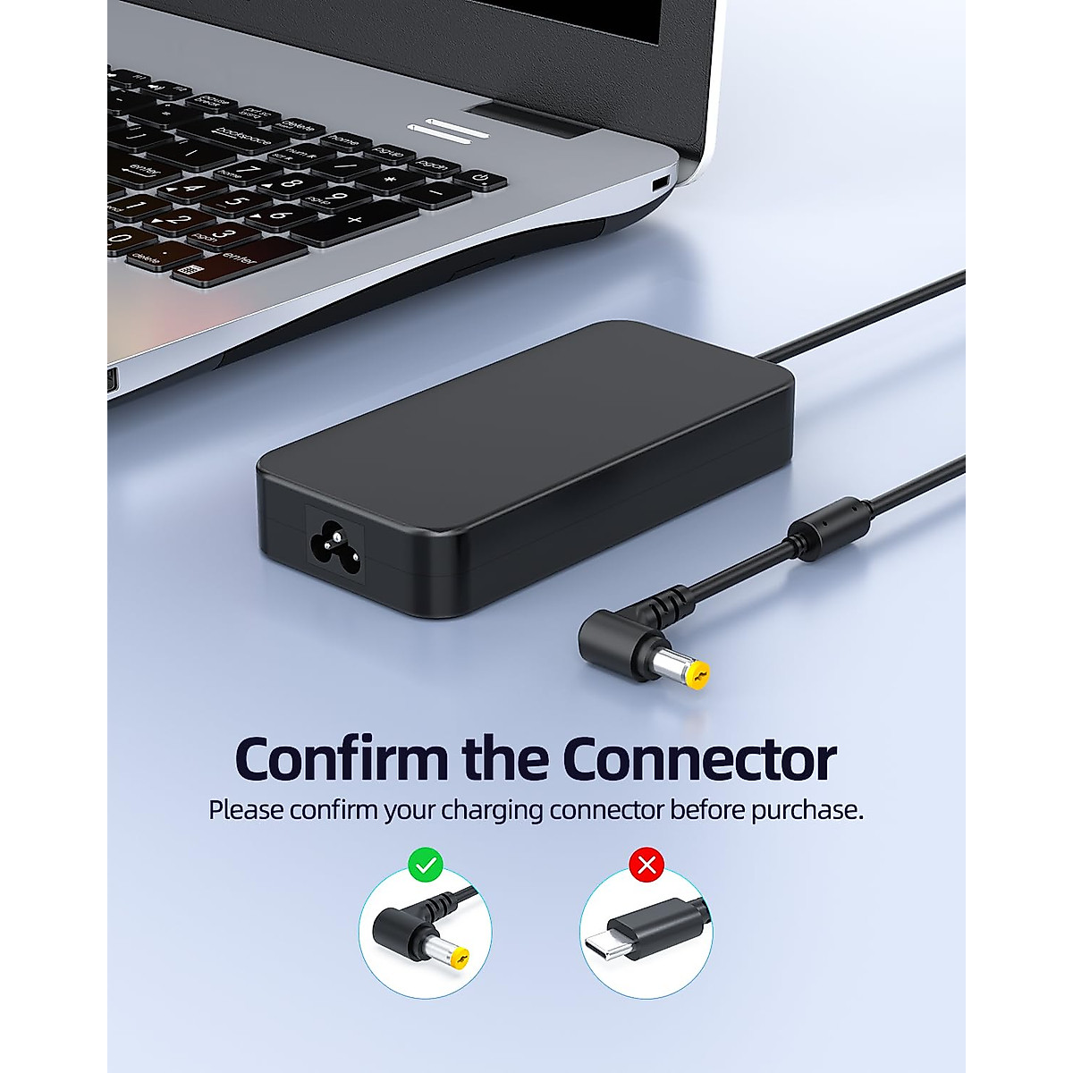 135W Charger Fit for Acer-Nitro 5 Gaming Laptop - (Compatible with N18C3 AN517-51 AN515-51 52 53 54 55 57 45 N18C4 Series)