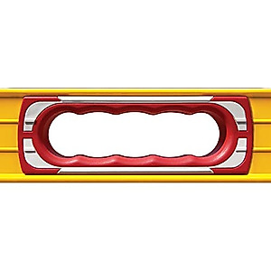 Stabila 78496 Type 196 Heavy Duty Complete 6 Level Kit - 78"/48"/32"/24"/16"/10” Die Cast Magnetic Torpedo Level Includes Nylon Carrying Case, Yellow