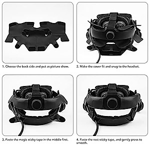 KIWI design Head Strap Cover for Valve Index Accessories, Sweat-proof Washable