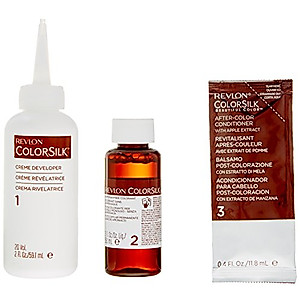 Revlon Colorsilk Haircolor, Black, 1-Count (Pack of 1)