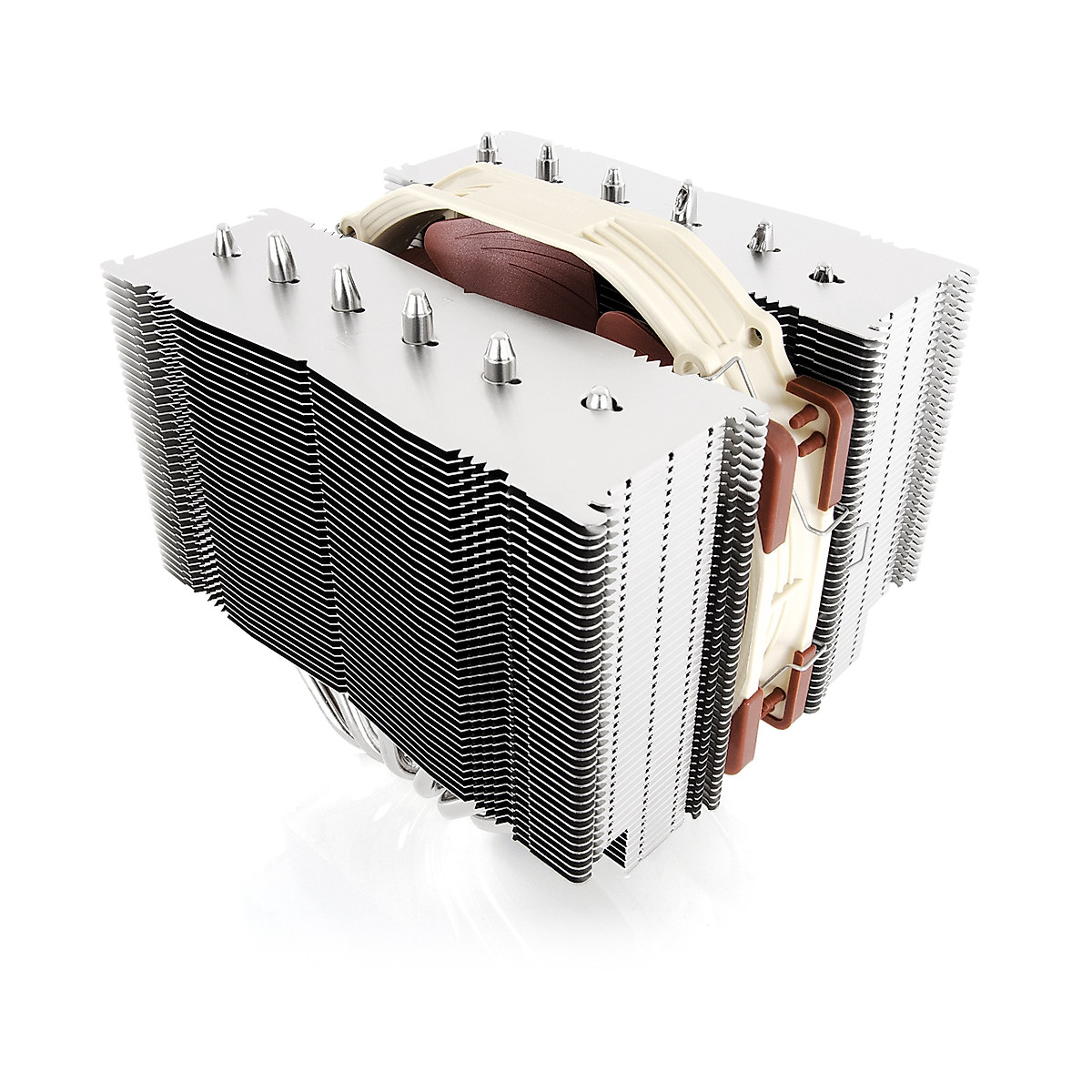 Noctua NH-D15S, Premium Dual-Tower CPU Cooler with NF-A15 PWM 140mm Fan (Brown)