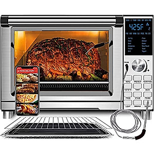 NUWAVE Bravo Air Fryer Oven, 12-in-1, 30QT XL Large Capacity Digital Countertop Convection Oven