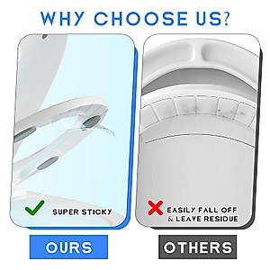 HealthSTEC 4 Pack Pee Guards for Toilet Seats Toilet Seat Splash Guards for Adults Around Toilet Floor Protector to Keeps Toilet Clean Durable and Easy-to-Install (Green)