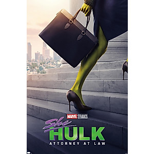 Trends International Marvel She-Hulk: Attorney At Law - Teaser One Sheet Wall Poster, 22.4L x 14.7W, Premium Unframed Version