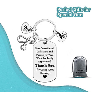 Xiahuyu CNA Gifts Keychain Certified Nursing Assistant Gifts CNA Employee Appreciation Gifts CNA Week Gifts Christmas Birthday Leaving Retirement Thank You Gifts for CNA Nurse