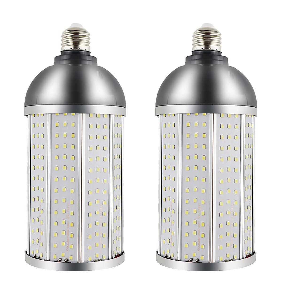 Intpro LED Light Bulb Garage Light Corn Bulb Super Bright Cob Light 60W 7000lm E26 Daylight 5000K 550W Equivalent 2Pack for Indoor Garage Light Basement Barn High Bay