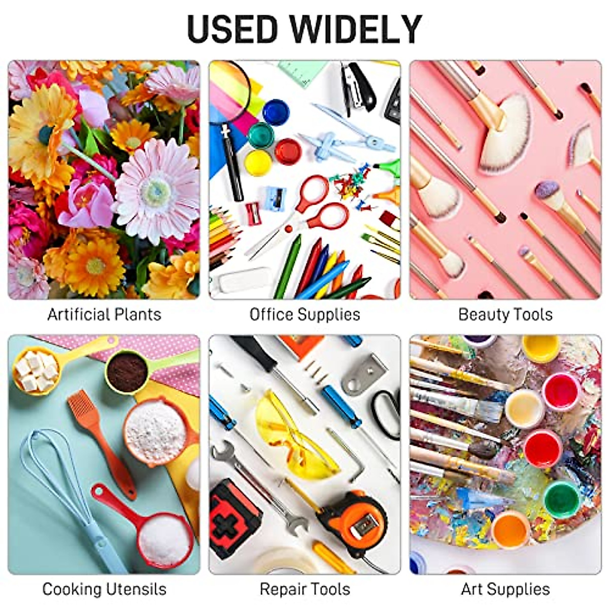 LEZIOA 5 Pack Hanging Cup Holders, Multipurpose Rolling Cart Accessories Utility Cart Accessories For Art & Craft Supplies, Space Saving Hanging Storage Basket Pencil Holder Makeup Organizers (Black)