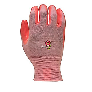 6 Pairs Women Gardening Gloves with Micro-Foam Coating - Garden Gloves Texture Grip - Working Gloves For Weeding, Digging, Raking and Pruning, Large, Assorted color