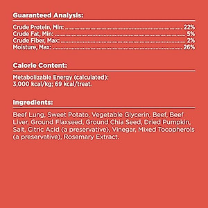 BIXBI Skin & Coat Support Beef Liver Jerky Dog Treats, 5 Oz - USA Made Grain Free Dog Treats - Antioxidant Rich To Support Shiny, Full Bodied Coats - High In Protein, Whole Food Nutrition, No Fillers