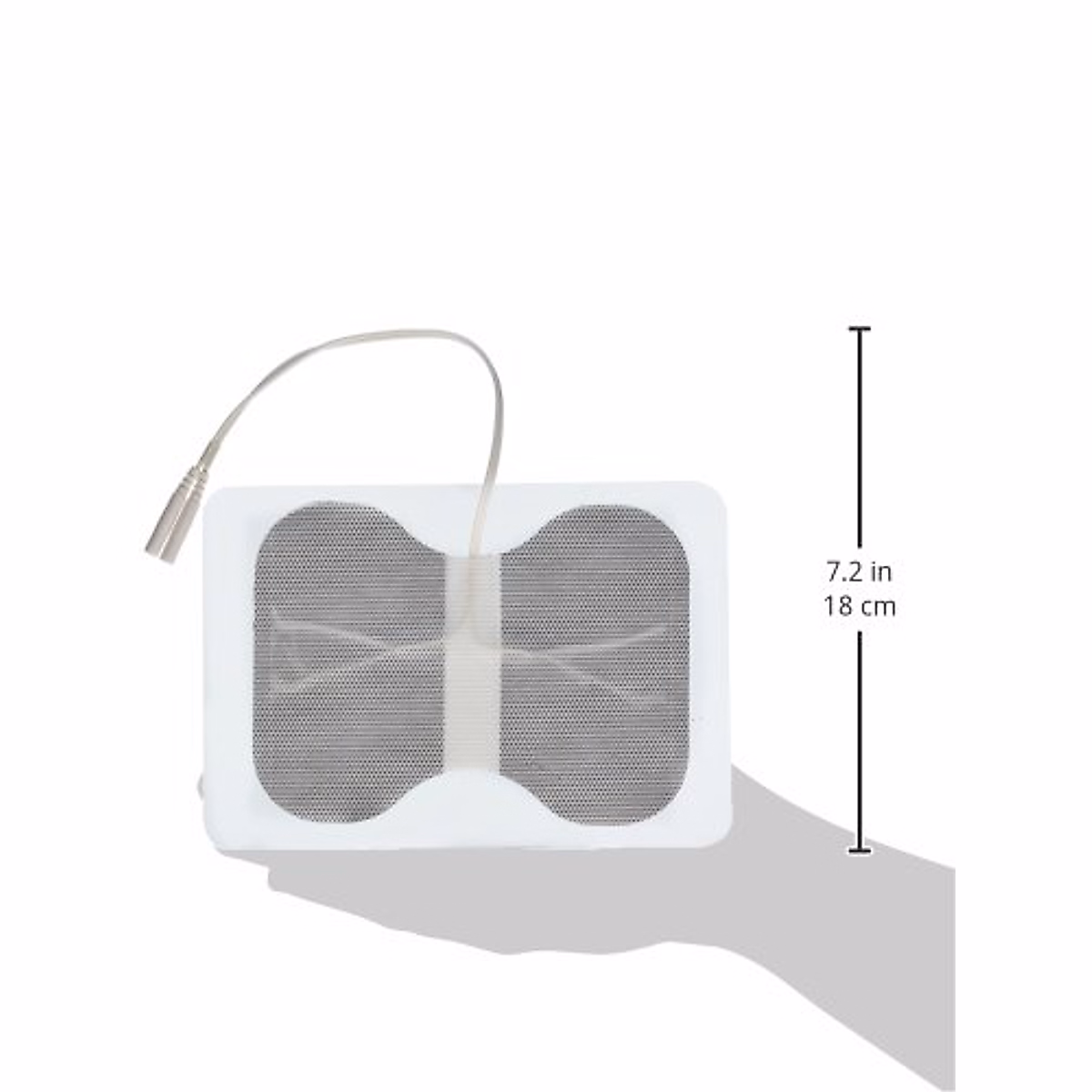 Syrtenty TENS Unit Replacement Pads - Pack of 6 Butterfly Shaped Electrode Squares for Muscle Stimulation & Therapy