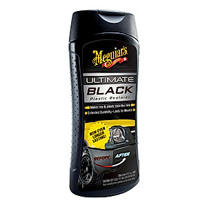 Meguiar's G15812EU Ultimate Black Plastic & Trim Restorer 355ml. Makes Black Plastic & Trim Look Like New