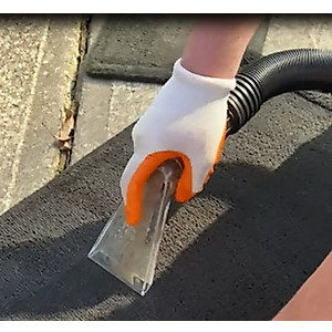 RosyOcean Carpet & Upholstery Cleaning Attachment Hand Wand with Viewing Large Head Auto Detailing Vacuum Head Hand Tool for Truck Mount & Portable Extractor