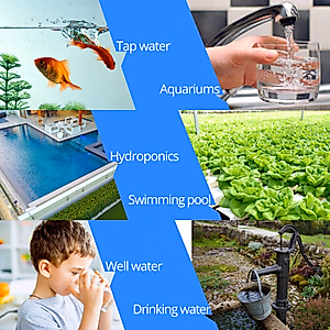 Betus Digital pH Meter for Water - pH Tester with 0.01pH Accuracy, 0-60 Celsius, 0-14 PH Measurement Range - Drinking Brewing Food Hydroponics Aquariums (Blue)