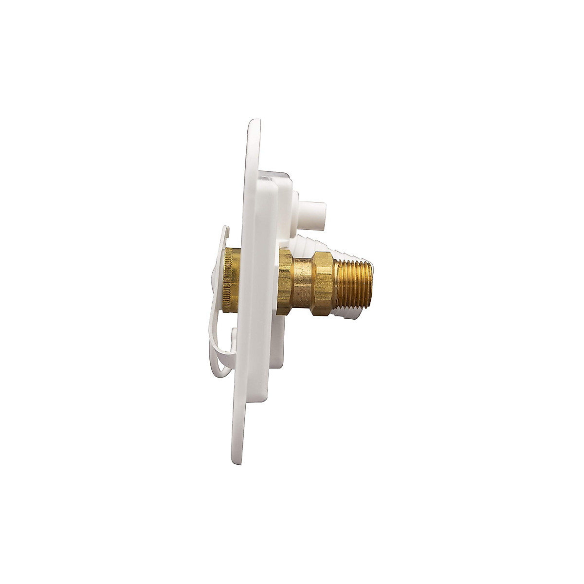 THETFORD RV Camper City/Gravity Water Hatch with Brass Check Valve Polar White PN 94224