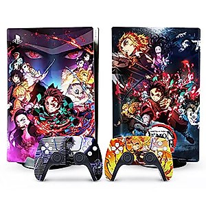 Stickers for Ps5 Controller Skin Digital Package, Suitable for Playstation 5 Shell Console and Controller, Durable, Scratch Resistant and Bubble Free B Style