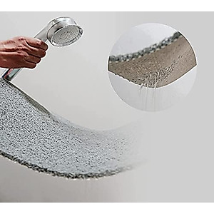 Greentec Bath Mats, Shower Mat Non Slip, PVC Bathtub Mat, Shower Mat, Quick Drying, Breathable, Anti Clog Hair Catcher Standing Pad for Bathroom, Wet Area, 24 x 16 in