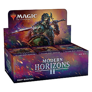Magic: The Gathering Modern Horizons 2 Draft Booster Box | 36 Packs (540 Magic Cards)