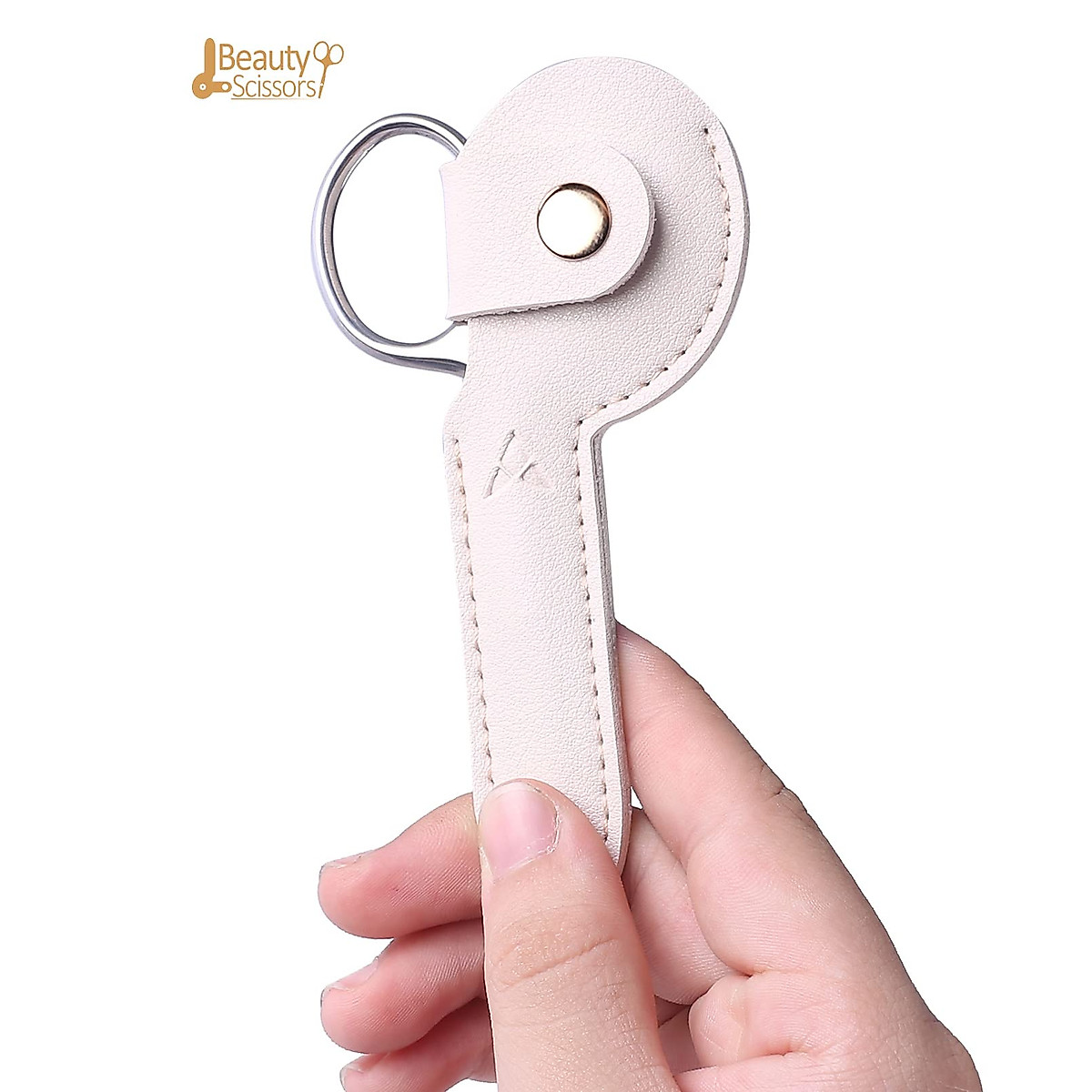 YOUYISI 3.75" Round Tip Safe Mini Pubic Hair Scissors For Women, Small Personal Beauty Vaginial Grooming Trimming Bikini Scissors (Pink)