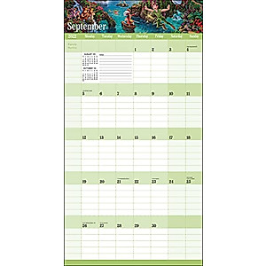 Disney Dreams Collection by Thomas Kinkade Studios: 17-Month 2022-2023 Family Wa