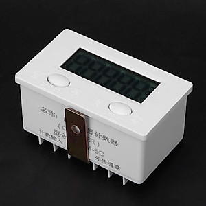 Garosa Tally Counter Digital Counter 5 Digit 0~99999 LCD Display Electronic Tally Counter Digit Number Lap Counter