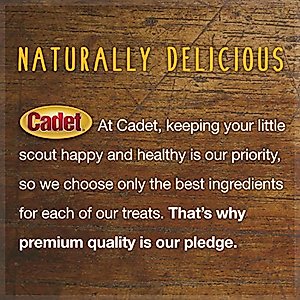 Cadet Stuffed Shin Bone for Dogs - Long-Lasting Peanut Butter Flavored Dog Chew Bone for Aggressive Chewers - Supports Dog Dental Health, Large (1 Count)