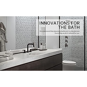 Bathroom Faucet ARRISEA Bathroom Faucets for Sink 3 Hole, Black Bathroom Faucet 3 Hole 8 Inch Widespread with Pop Up Drain, 2 Handle Faucet for Bathroom Sink, BF010-1-MB