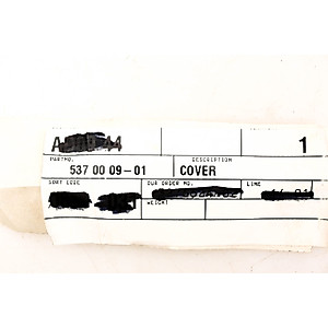 Husqvarna Cover Part # 537000901