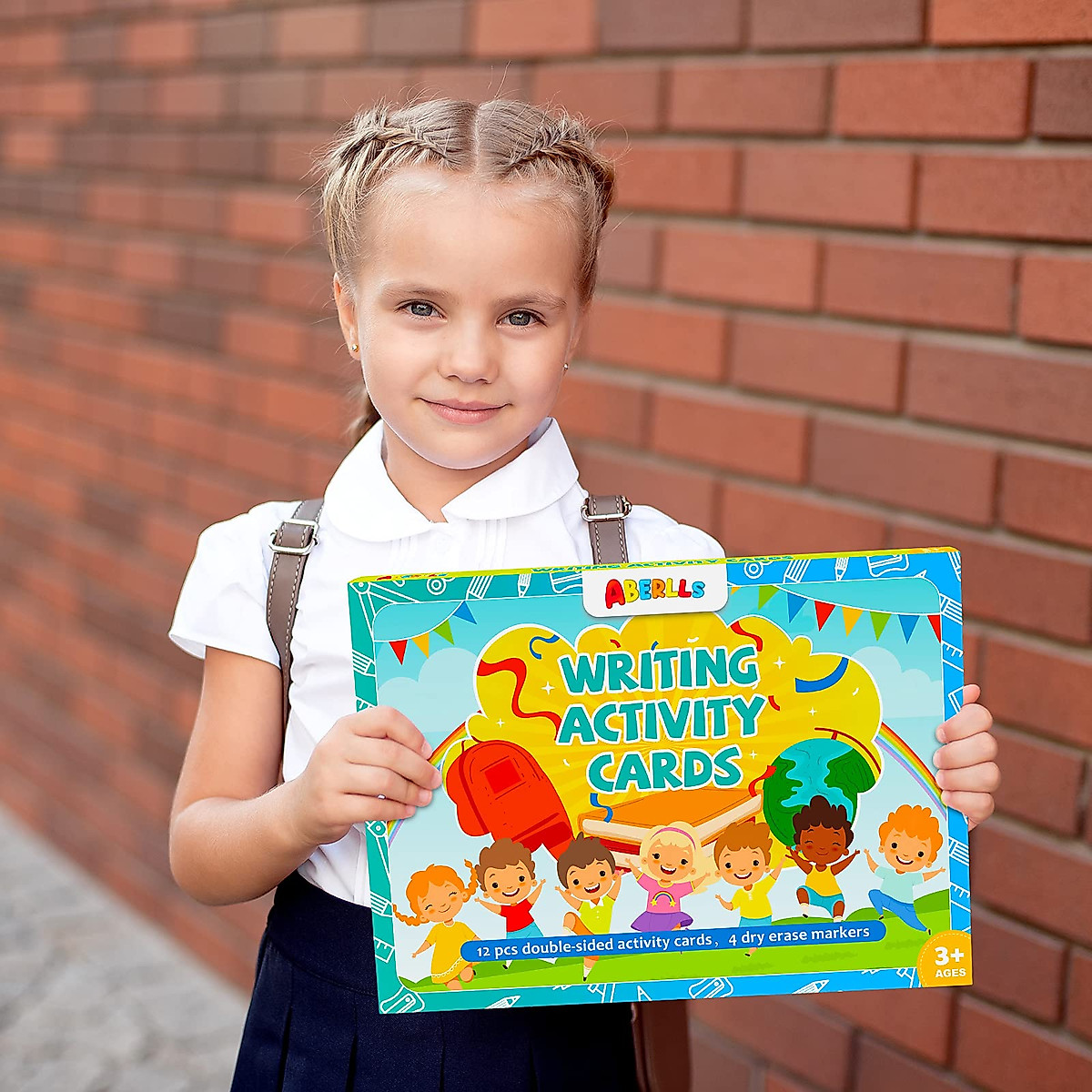 Handwriting Practice Book for Kids, Toddler Preschool Learning Activity for 3 4 5 Year Old Boys Girls, Kindergarten Educational Toys, Autism Montessori Toys, Tracking Letters Learn Number Workbook