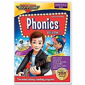 Phonics Volume 1 DVD by Rock 'N Learn