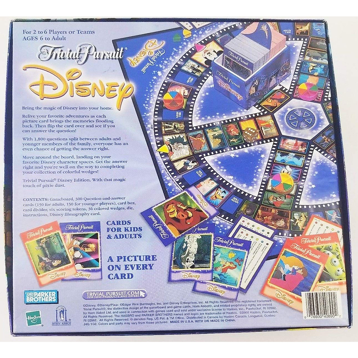 Disney Trivial Pursuit - Animated Picture Edition