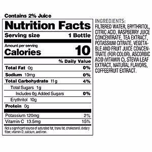 Bai Boost Buka Black Raspberry, Antioxidant Infused Beverage, 18 fl oz bottle (Pack of 12)