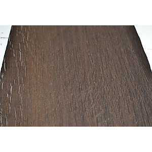 Fumed Oak Raw Wood Veneer Sheet 8 x 44 inches 1/42nd Thick