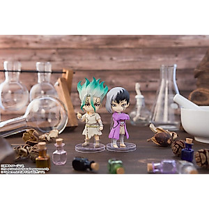 TAMASHII NATIONS - Dr. Stone - Asagiri Gen, Bandai Spirits Figuarts mini Action Figure