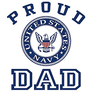 CafePress Proud US Navy Dad Mug Ceramic Coffee Mug, Tea Cup 11 oz
