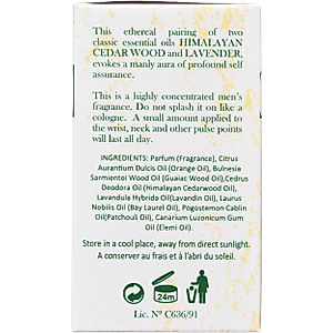 MAROMA Cedar Lavender Perfume, 0.33 FZ