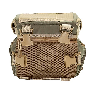 Alaska Classic HBS Bino Pack | Camo Binocular Harness Vest | Hunting Binoculars and Rangefinder Pouch (Mossy Oak Break-Up Country)