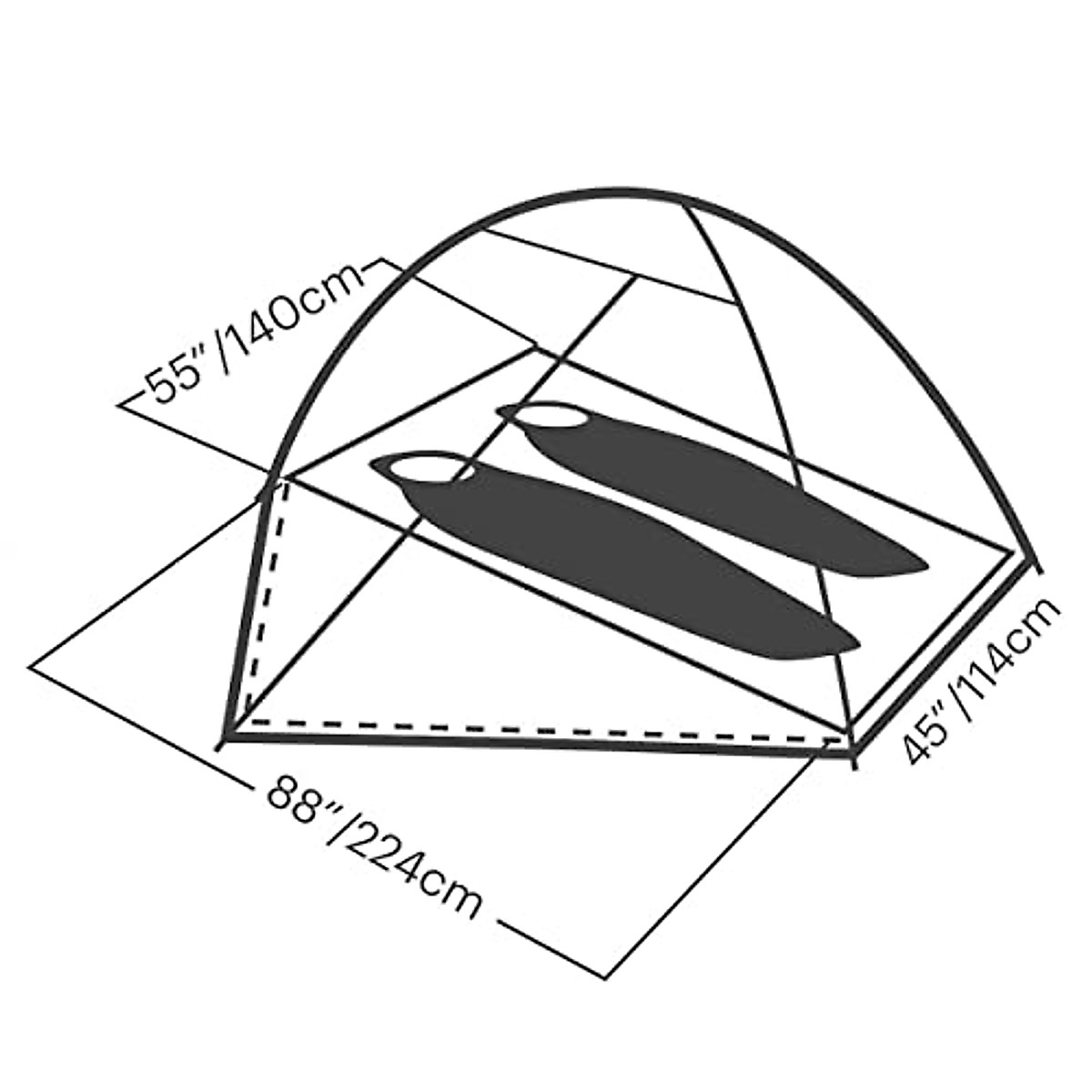 Eureka! Suma 2 Person Backpacking Tent