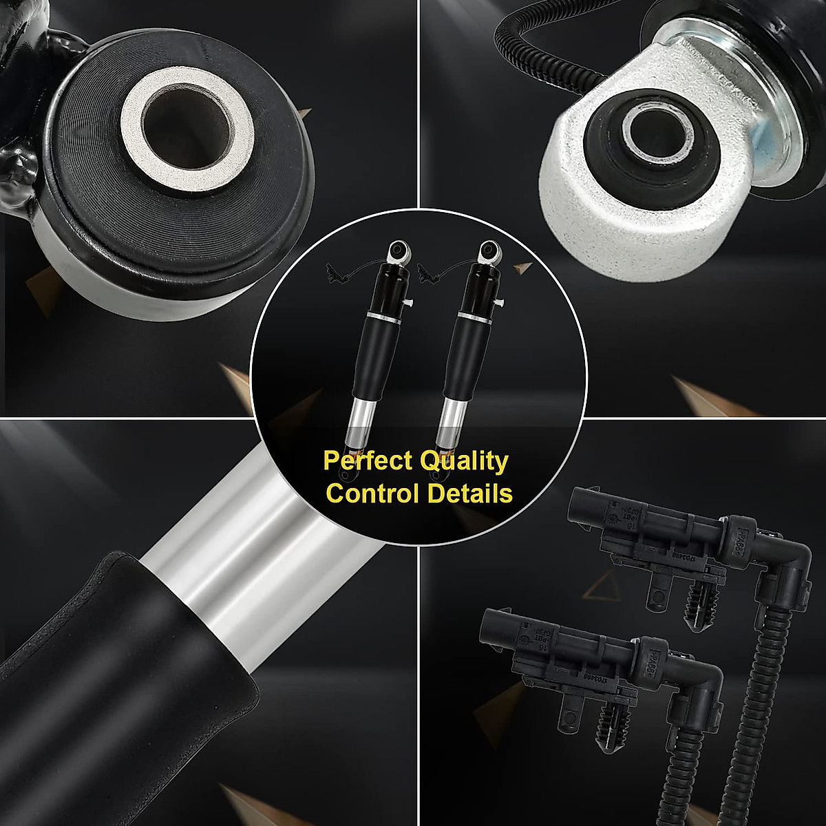 84176675 580-1106 1 Pair of Rear Air Shock Absorber for Chevy Tahoe Suburban Cadillac Escalade ESV GMC Yukon XL 2015 2016 2017 2018 2019 2020 2021 23151122