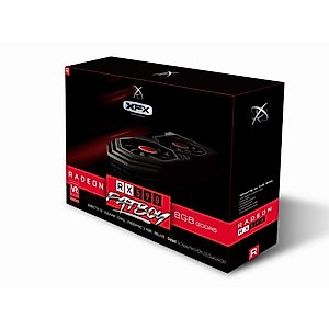 XFX Radeon RX 590 Fatboy Core Edition 8GB OC+ 1565M GDDR5 Dynamic 22 Blade Fan 3xDP HDMI DVI - RX-590P8DLD6