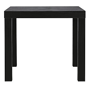 Ameriwood Home Parsons Modern End Table, Black