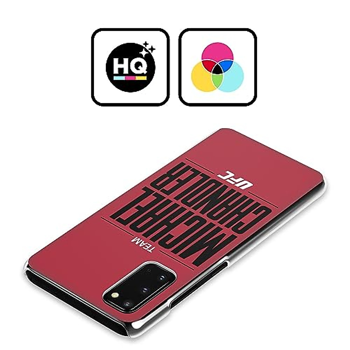 Head Case Designs Officially Licensed UFC Michael Chandler Fighter Team Hard Back Case Compatible with Samsung Galaxy Z Flip / 5G