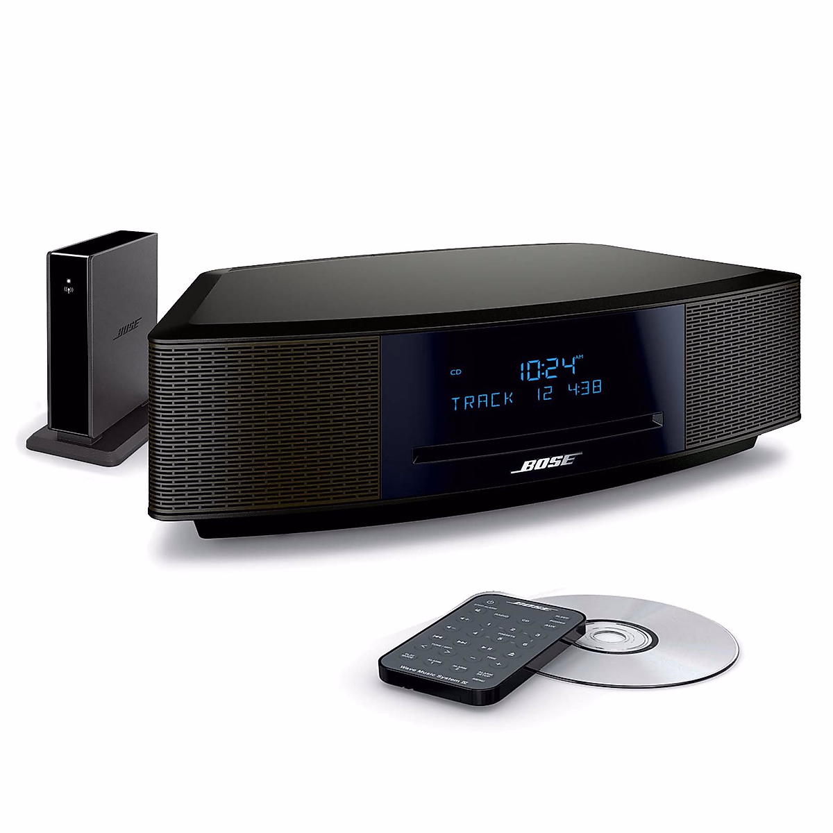 Bose Wave Music System IV Bundle with Bluetooth Adapter II (Espresso Black)